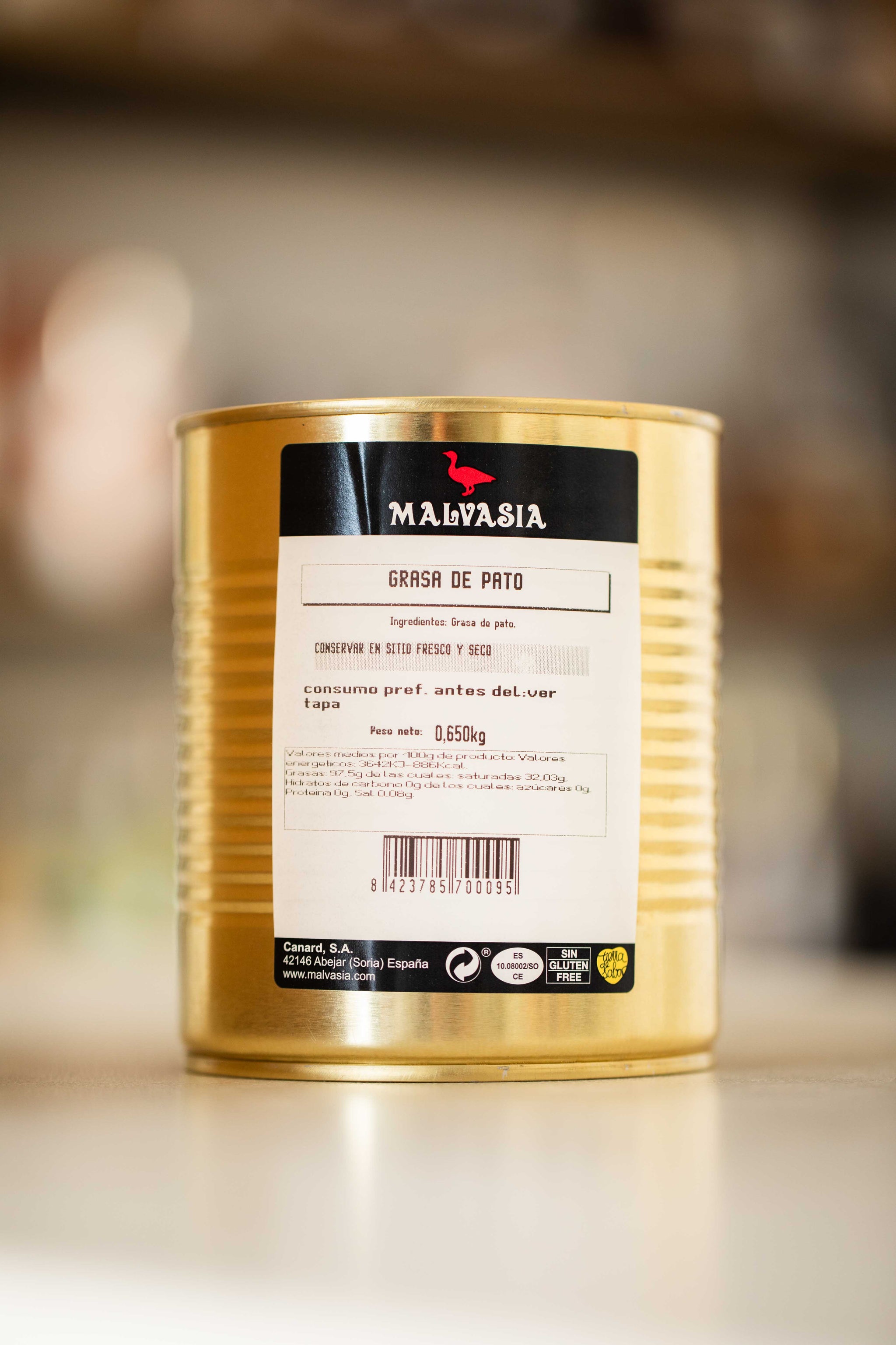 Grasa de Pato 650 g - Malvasía